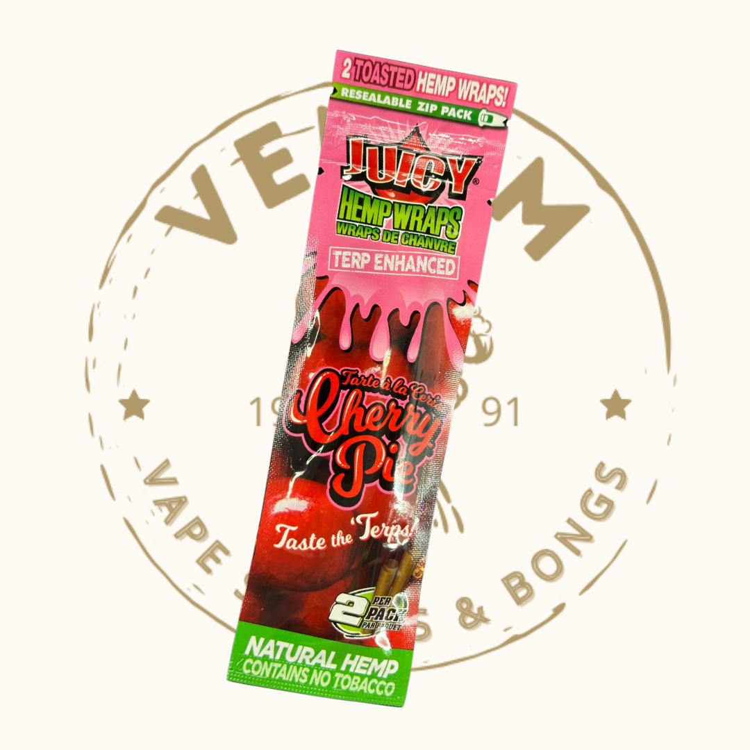 Juicy Hemp Wrap - Cherry Pie – Venom Vape